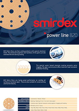 Media - Smirdex Coated Abrasives Industry
